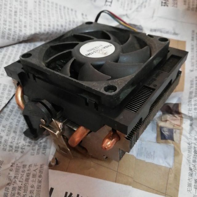 Amd Am4 Am3 Am3 Cpu Cooler Copper Base 4heat Pipe 140watt Used