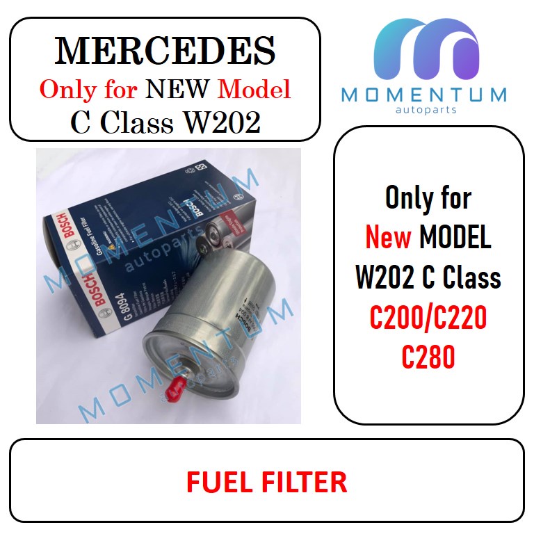 MERCEDES BENZ Fuel Filter C Class C200 C220 C280 W202 Brand OEM Bosch ...