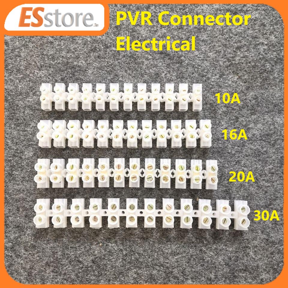 PVC Connector Electrical 10A 16A 20A 30A | Shopee Malaysia