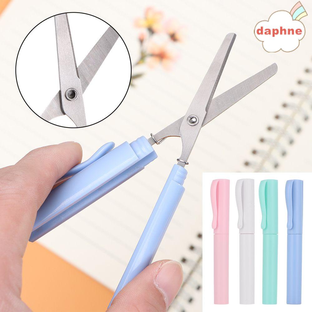 DAPHNE Creative Pen Shape Scissors DIY Paper-Cutting Art Tool Folding ...