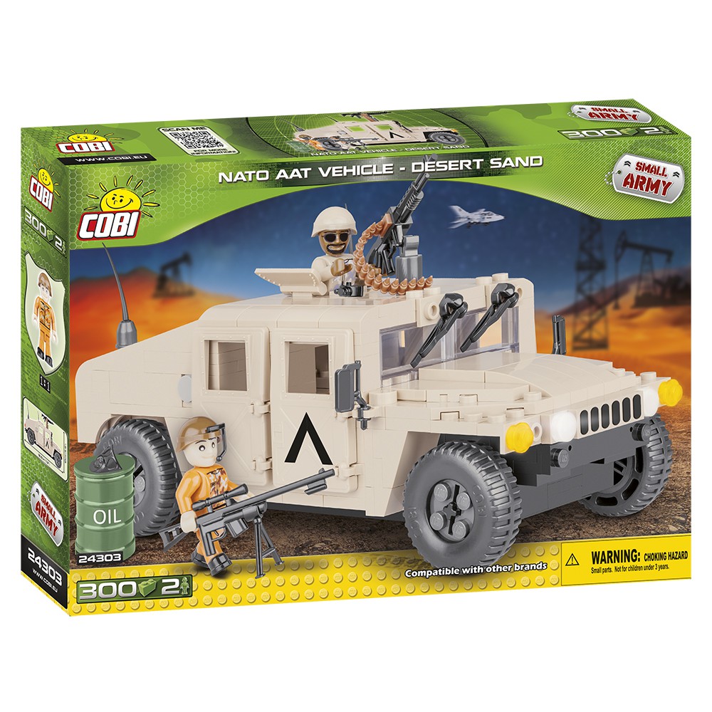 COBI Humvee 300 Pcs Building Block Made in Poland | Shopee Malaysia