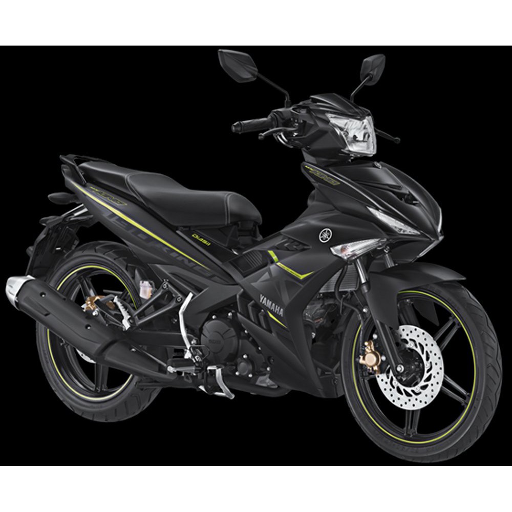 Yamaha Y15ZR V1 CoverSet Full Black MX KING 150 Chrome Y15 SET HLD ...