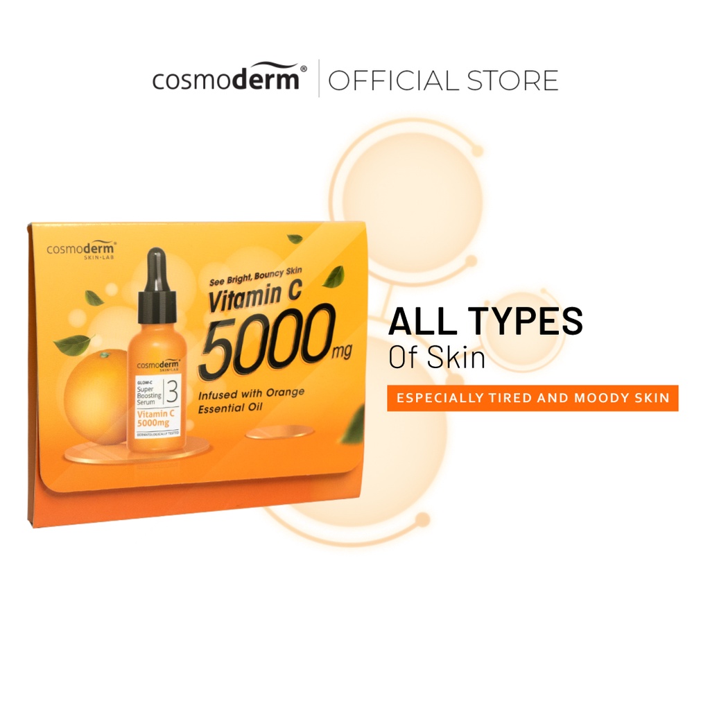 (Sample GWP) Cosmoderm GLOW-C Basic Steps (Vitamin C) | Shopee Malaysia