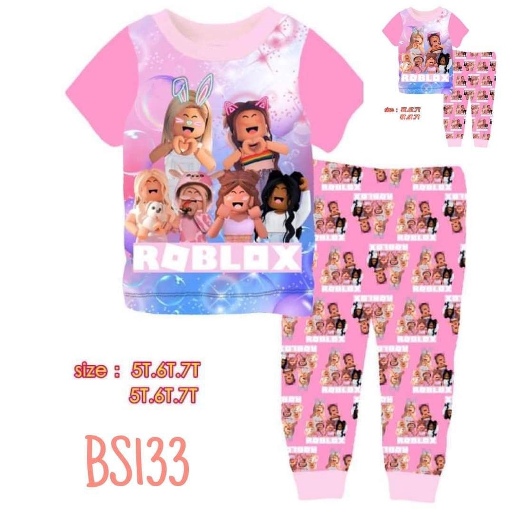 CuddleMe Kids Pajamas BS133~ Roblox | Shopee Malaysia