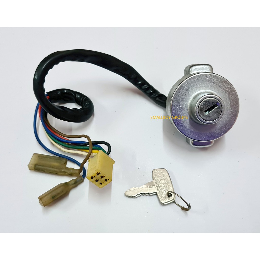 YAMAHA YB100 YB 100 MAIN SWITCH SET KEY KUNCI | Shopee Malaysia