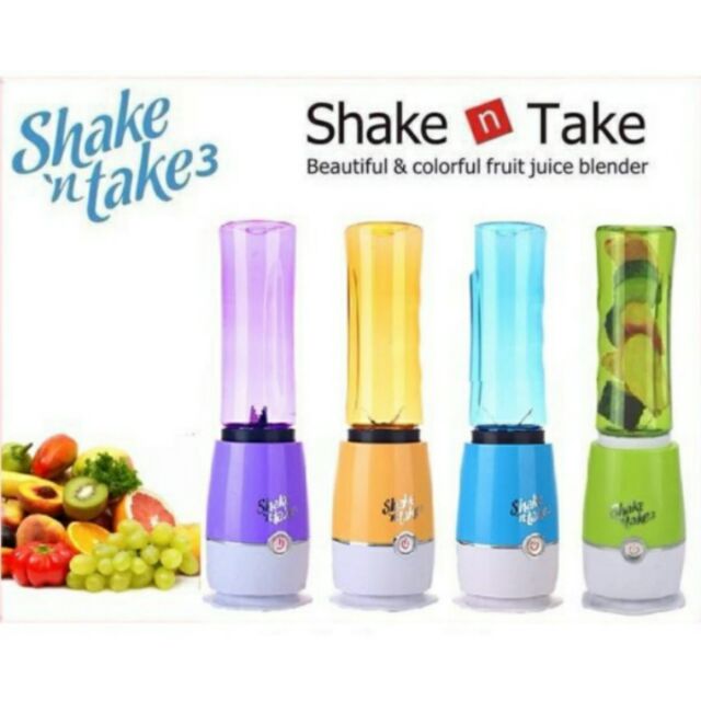 NEW Shake N Take 3 Juice & Fruit Blender with Bottles High Quality ...