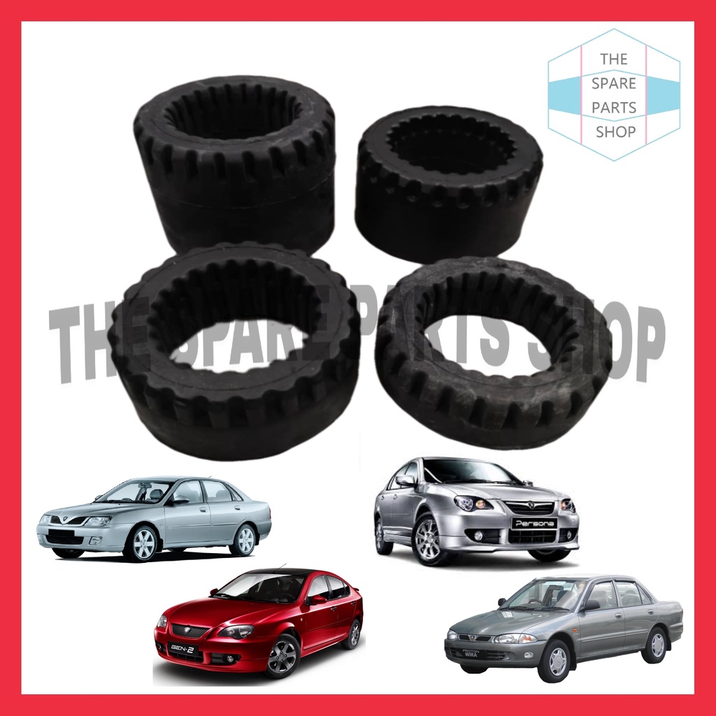 PROTON WIRA WAJA GEN2 PERSONA REAR UPPER COIL SPRING RUBBER (1" 1.5" 2 ...