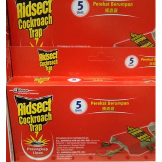 Ridsect Cockroach Trap (5pcs) / Perangkap Lipas Cicak | Shopee Malaysia