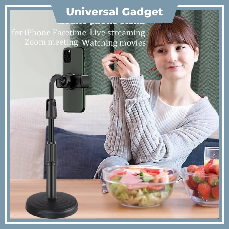 UNIVERSAL GADGET Mobile Phone Desktop Stand Portable Live Fast Hand ...