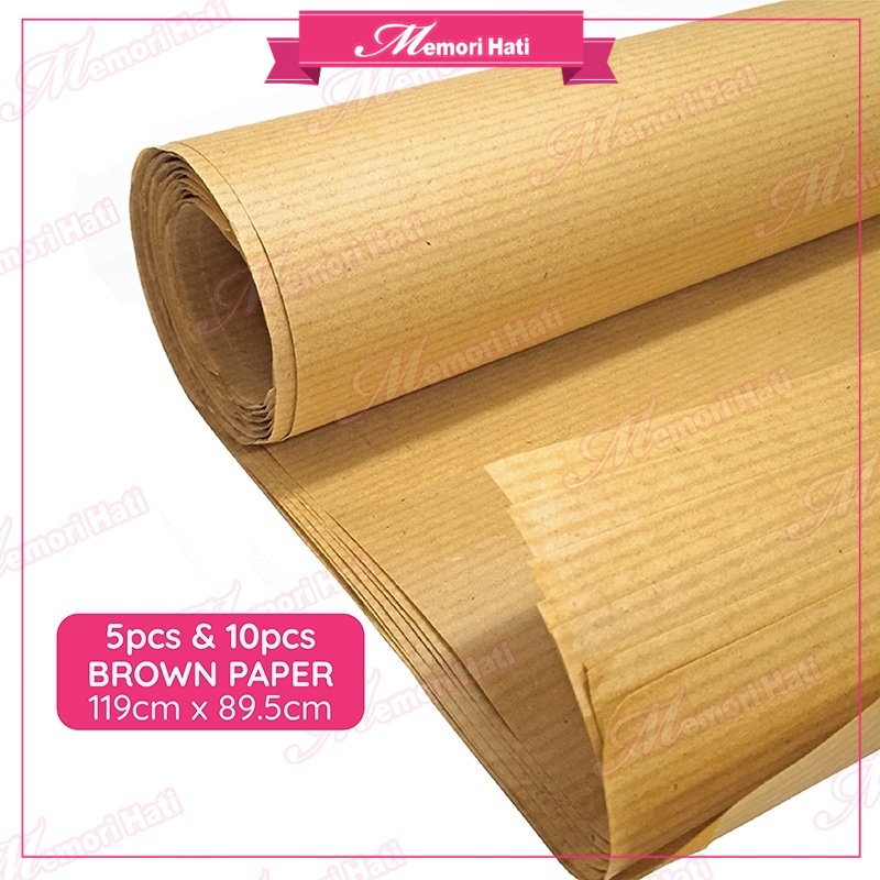 5pcs & 10pcs Brown Paper Kertas Pola Kertas Minyak | Shopee Malaysia