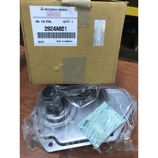 ORIGINAL MITSUBISHI MIRAGE / ATTRAGE CVT TRANSMISSION FILTER & GASKET ...
