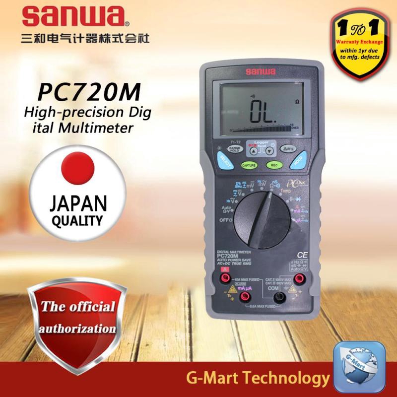Sanwa PC720M Digital Multimeters/High accuracy/built-in memory (PC Link) | Shopee Malaysia
