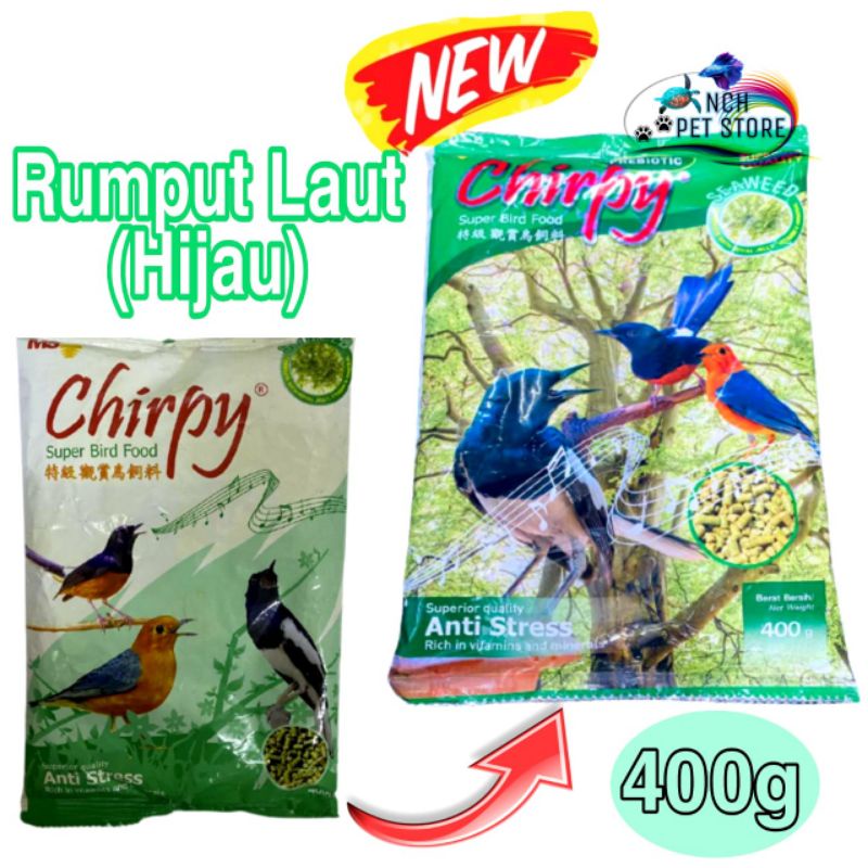 chirpy super bird food superior quality 400g | Shopee Malaysia