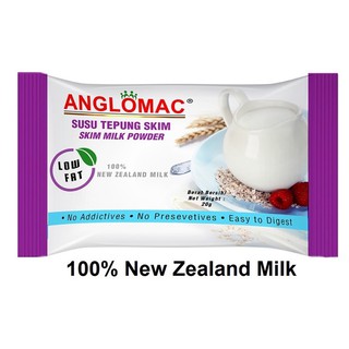 ANGLOMAC instant skim milk powder (1 satchet) | Shopee Malaysia