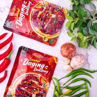 Sambal Daging Dendeng Sumatraa PREMIUM GRADE 100g [sedia dimakan dengan ...
