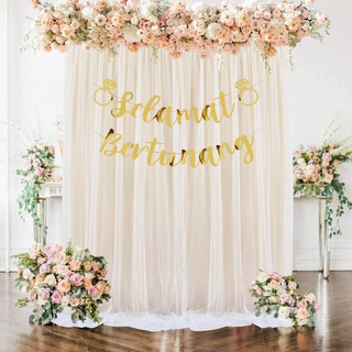 Engagement Banner Selamat Bertunang Banner Pelamin Tunang DIY Majlis ...