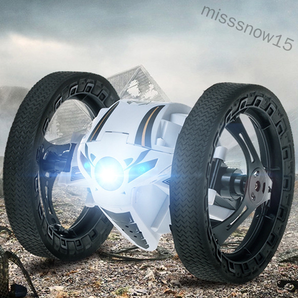 misssnow15 2.4GHz 4CH Remote Control Mini RC Bounce Car Jumping Sumo ...