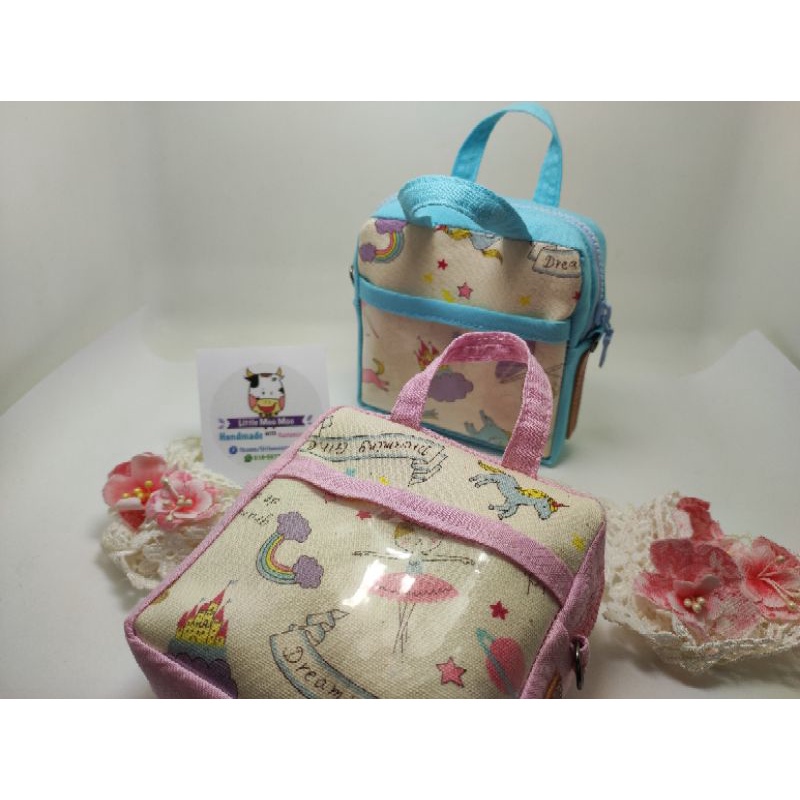 Little Moo Moo Handmade Multipurpose Pouch - Toast Design with ...