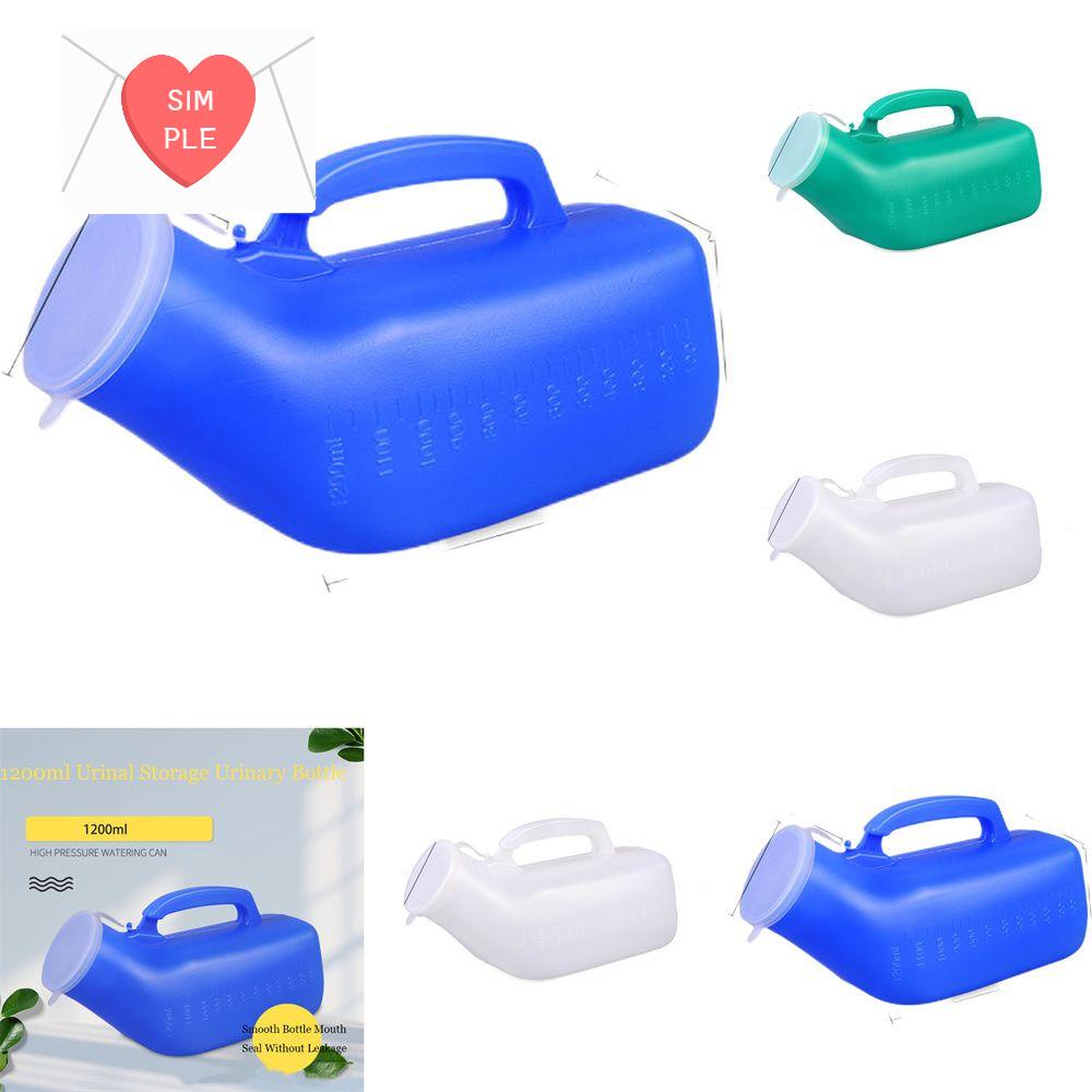 SIMPLE 1200ml Helper Mobile Toilet Portable Urinal Storage Urinary ...
