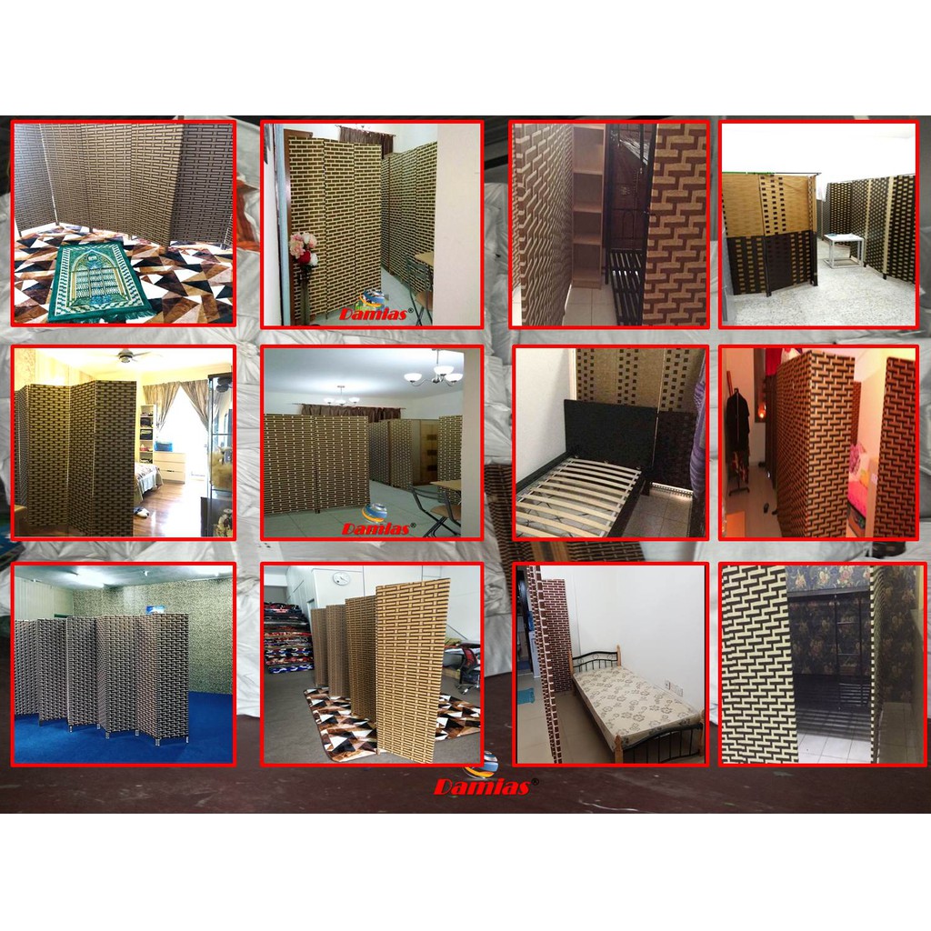 SCREEN DIVIDER MURAH, PEMBAHAGI, PENGHADANG PARTITION, ( READY STOCK ...