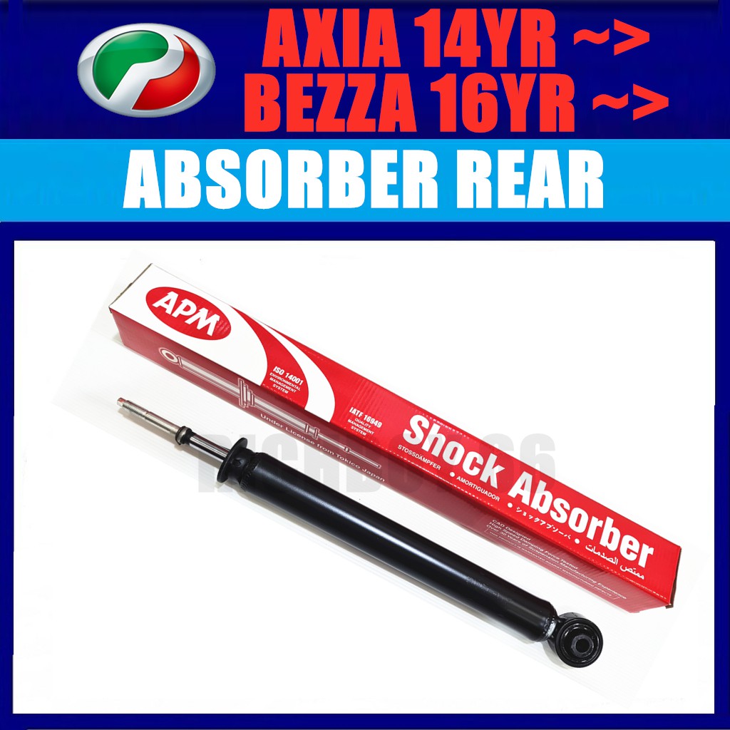 Bezza Axia absorber APM rear belakang GAS Axia absorber Bezza absorber ...