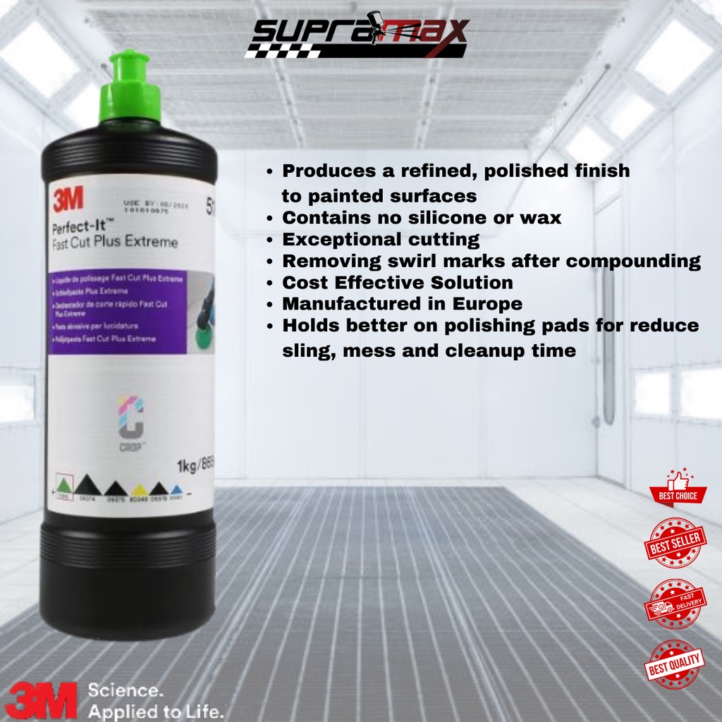 3M 51815 Perfect-It Fast Cut Plus Extreme/ Polishing Compound (865ml ...