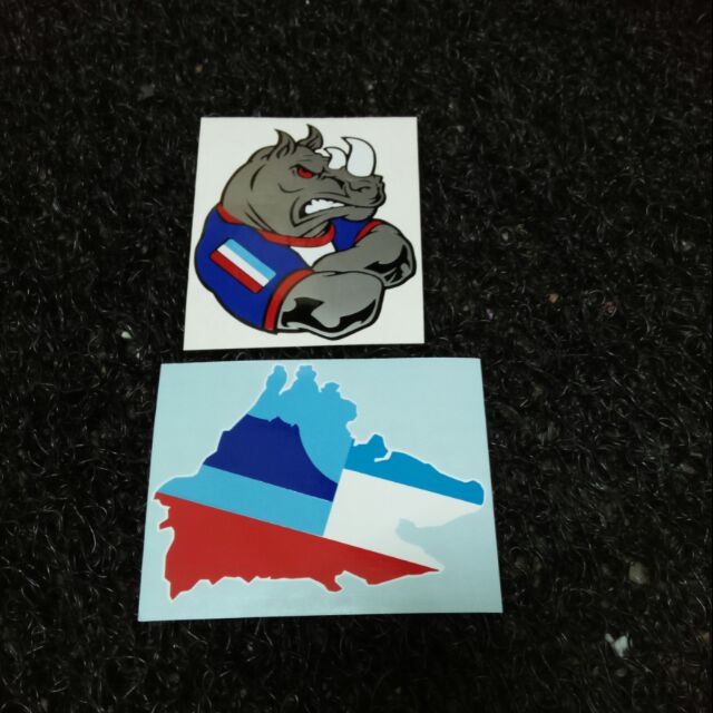 STIKER SABAH / STIKER MOTOR KERETA / STIKER RHINOS / STIKER PETA SABAH ...