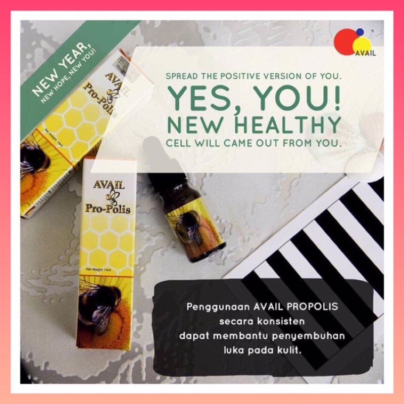 Avail Propolis Anti-bakteria Virus dan Kulat (10ml)/ Penawar Penyakit ...