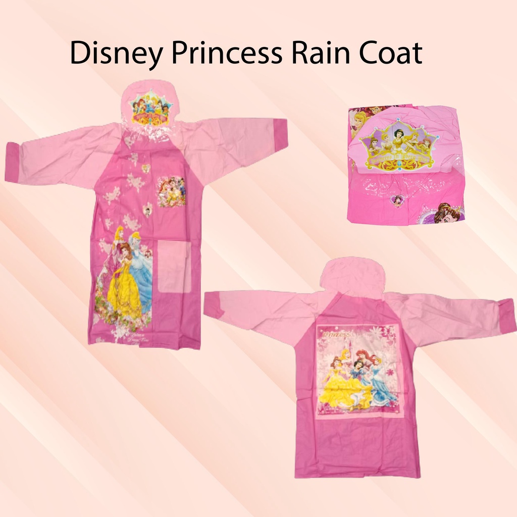 Disney Princess II Kids Raincoat | Shopee Malaysia