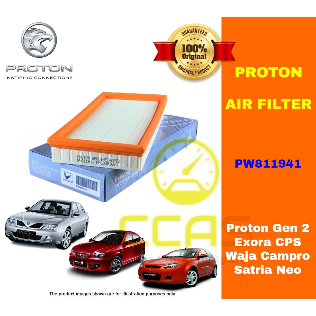 Proton Engine Air Filter - Proton Gen 2 Exora CPS Waja Campro Satria ...
