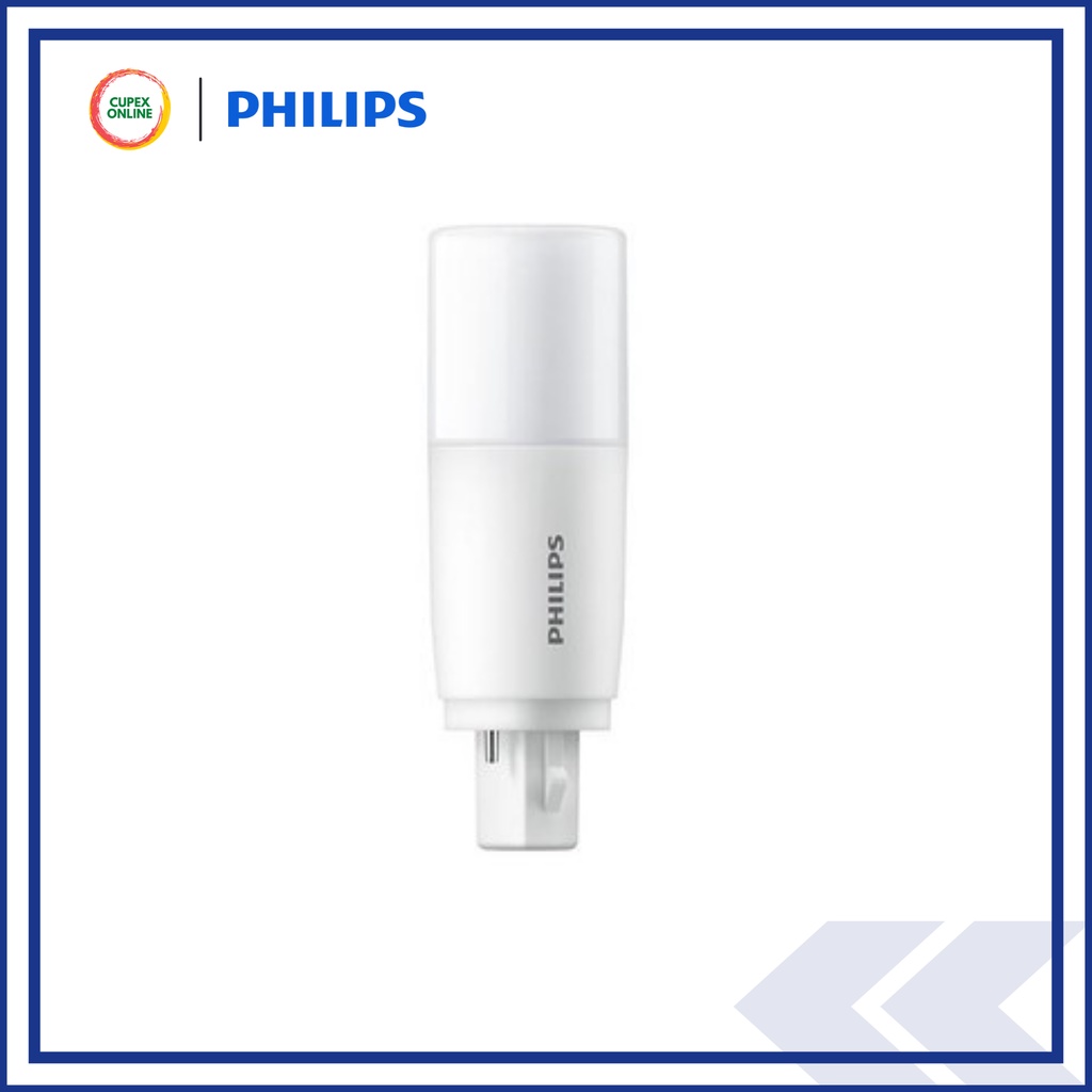 PHILIPS LED PLC Stick Bulb 7.5W/9W 2 Pin G24D (830/840/865) Warm White ...