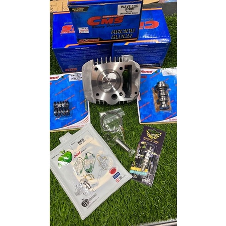 HONDA WAVE125 WAVE125R SPEC 57mm COMBO SET CMS RACING BLOCK 57mm CMS ...