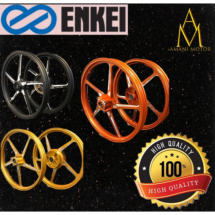 🔥FG511🔥 Sport Rim Enkei FG511 Y15ZR / Y125Z / LC135 5S / LC135 4S / SRL110 / SRL115-FI / SRL115 ...