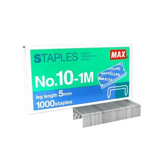 Max Staples No.10-1M Dawai Kokot Ubat Stapler HD-10-5 box | Shopee Malaysia