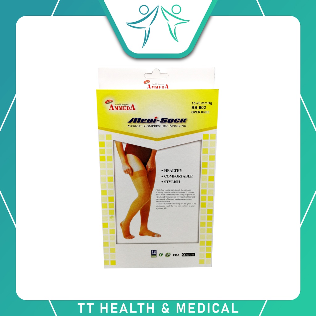 Ammeda Medical Compression Stocking (Over Knee) | Shopee Malaysia
