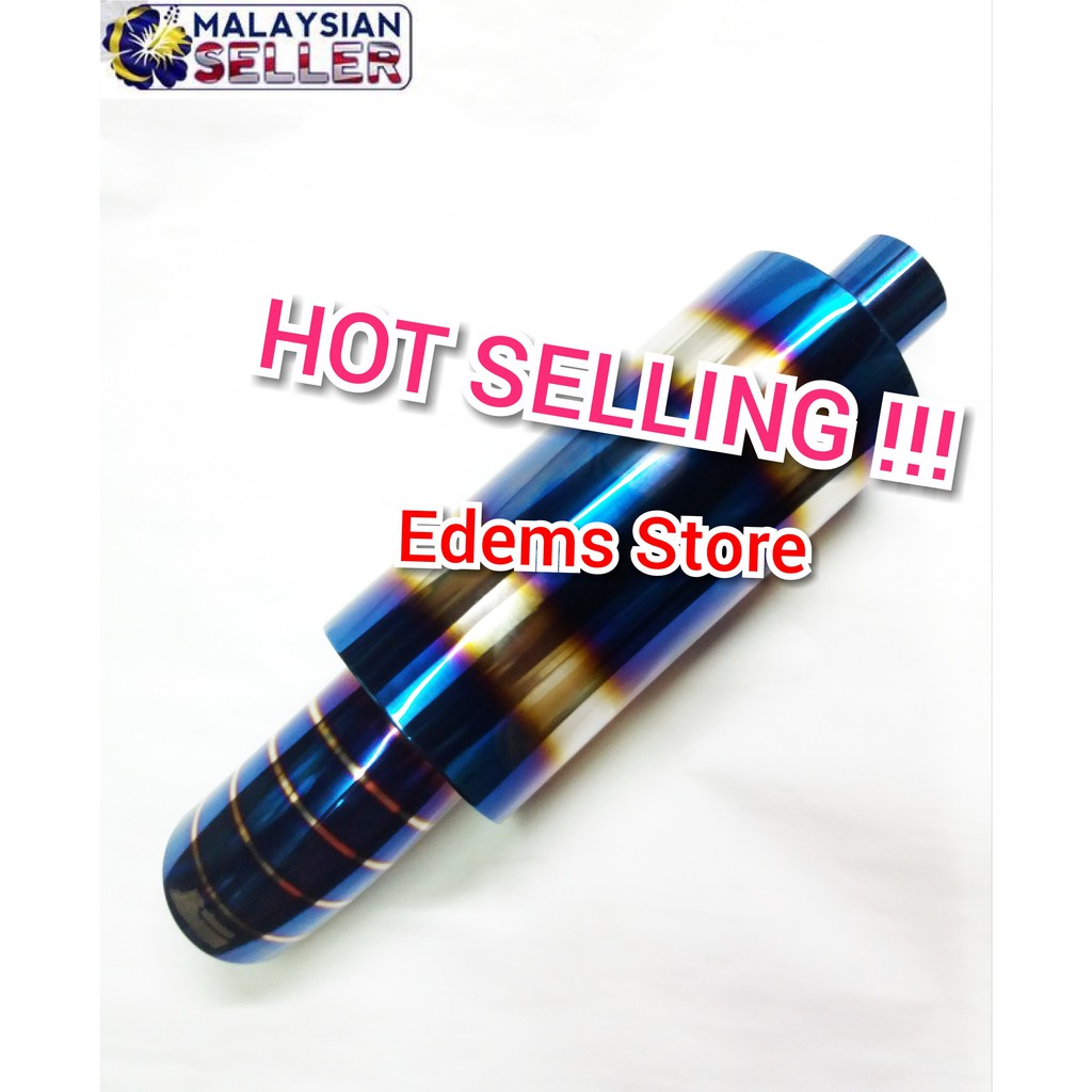 HKS JASMA JS Racing Muffler exhaust 2" Inlet Stainless Steel Exhaust ...