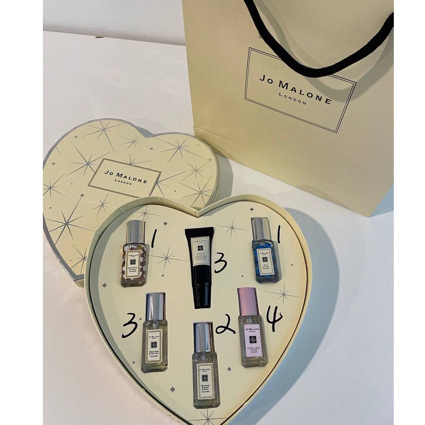 Original_JO_MALONE_HEART SHAPE SET (5 MINI +1 LIP BALM) | Shopee Malaysia Original_JO_MALONE_HEART SHAPE SET (5 MINI +1 LIP BALM) | Shopee Malaysia