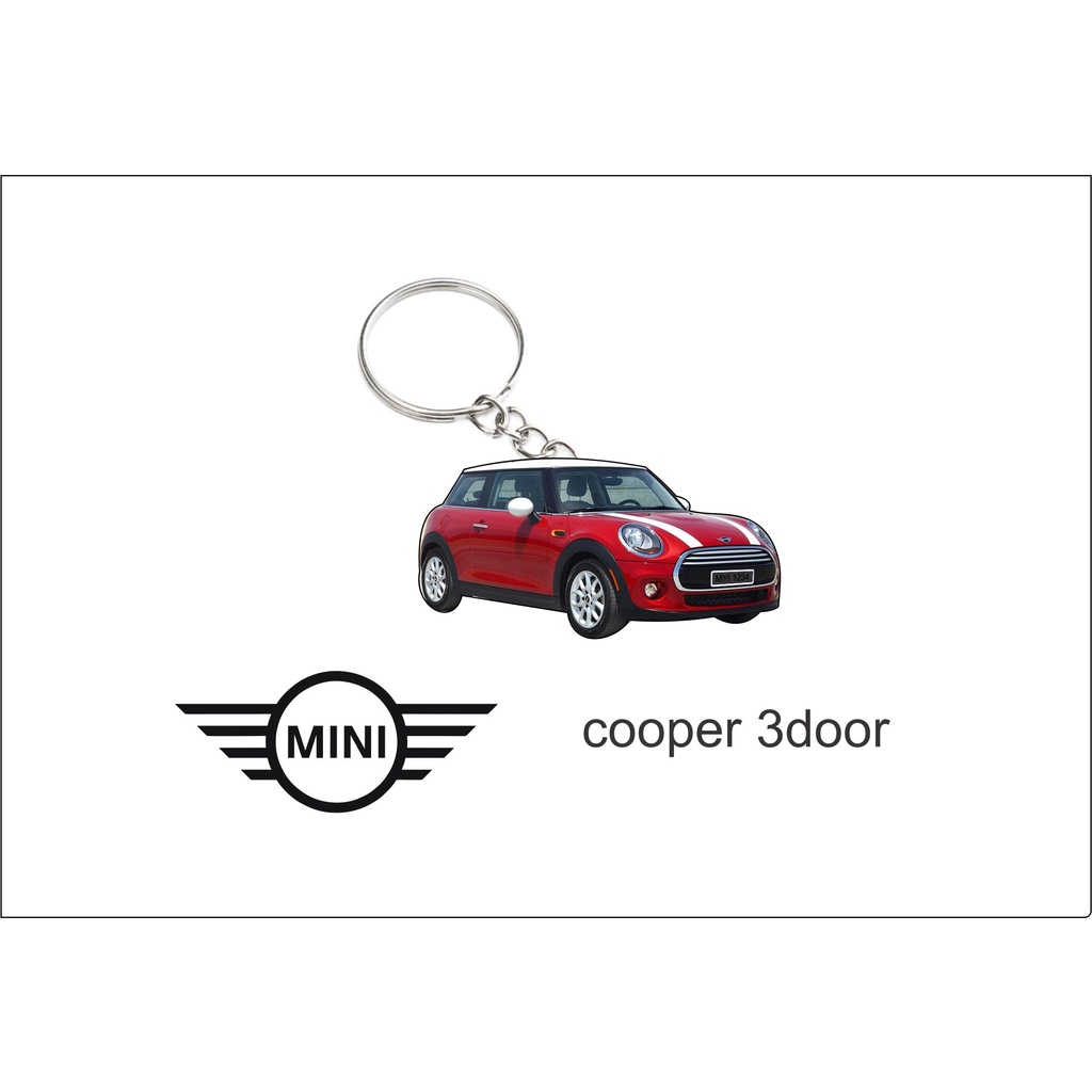 mini cooper hard top red keychain 2d | Shopee Malaysia