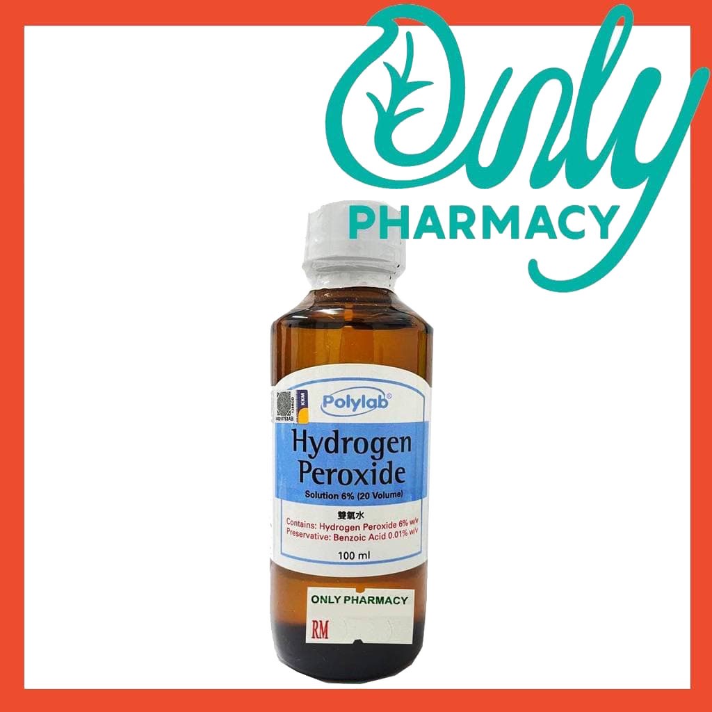 PolyLab Hydrogen Peroxide 6% Solution 100ML | Shopee Malaysia