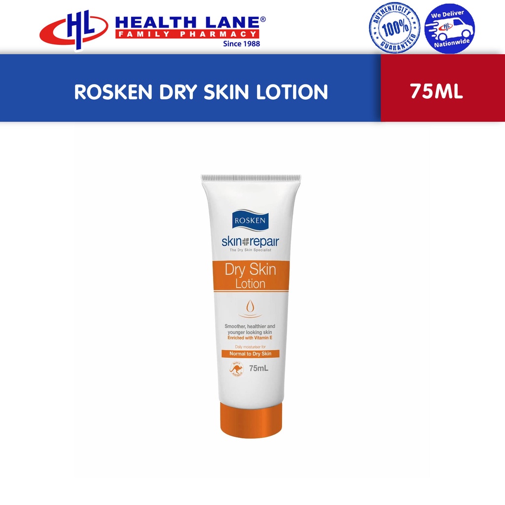 Rosken Dry Skin Lotion (75ml) | Shopee Malaysia