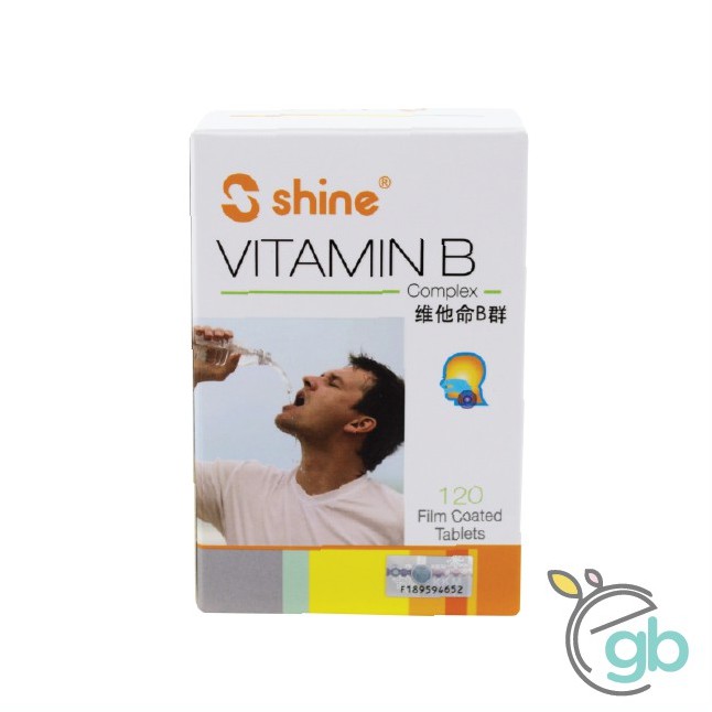 Shine Vitamin B-Complex Film Coated Tablet (120's) | Shopee Malaysia