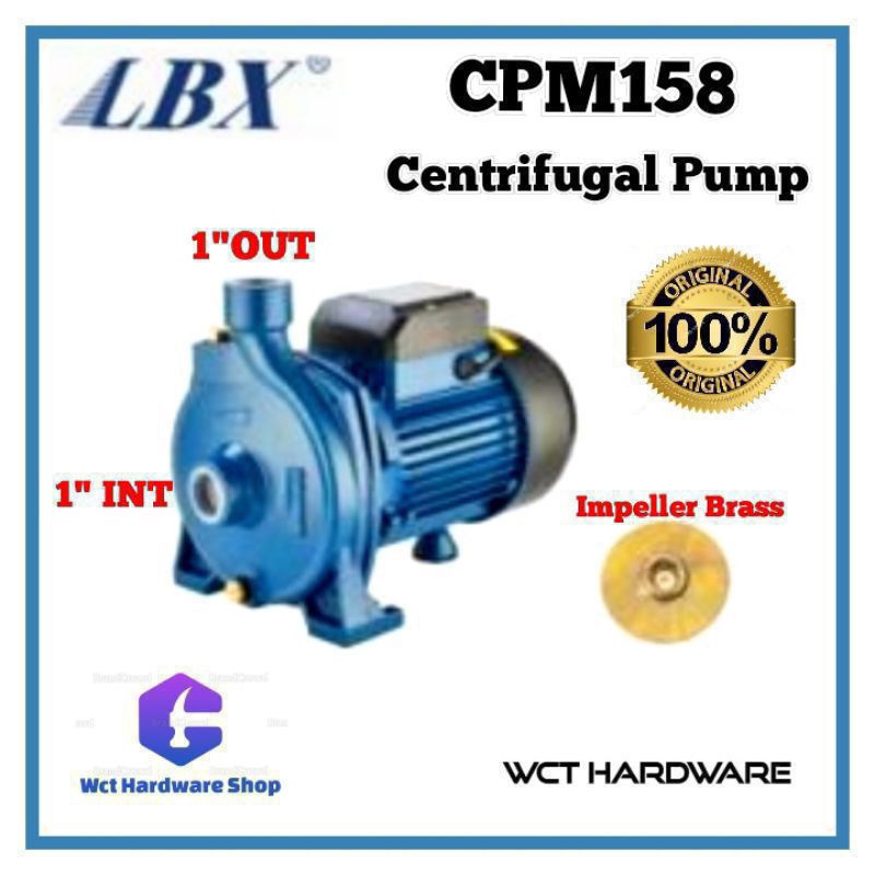 LBX centrifugal water pump motor 1hp CPM/CP 158/PAM AIR | Shopee Malaysia