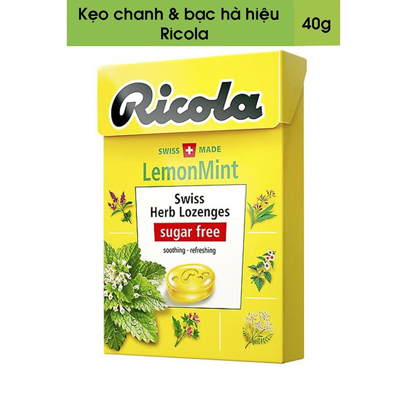 Ricola Lemon & Mint Candy | Shopee Malaysia