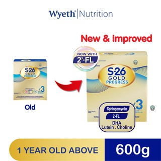 Susu S-26 Gold Progress Milk Powder 1.8kg Susu budak Susu formula Susu ...