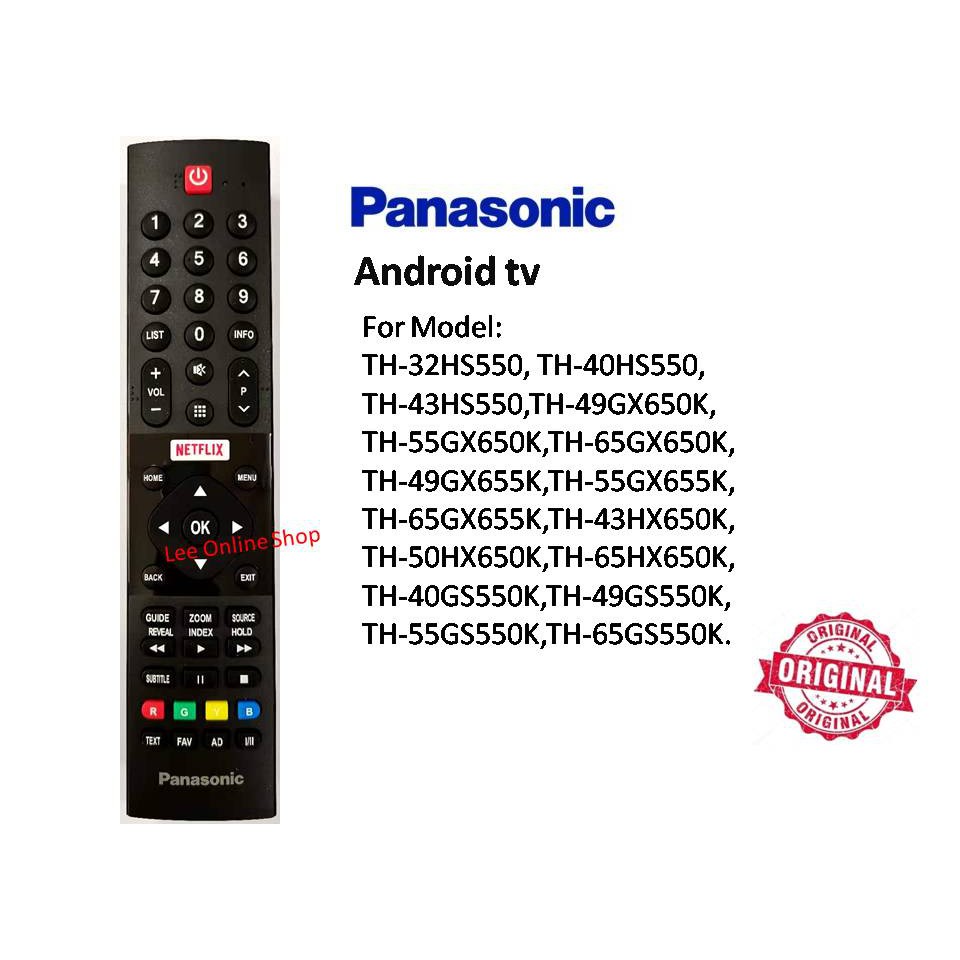 Panasonic Smart Android TV Remote Control | Shopee Malaysia Panasonic Smart Android TV Remote Control | Shopee Malaysia