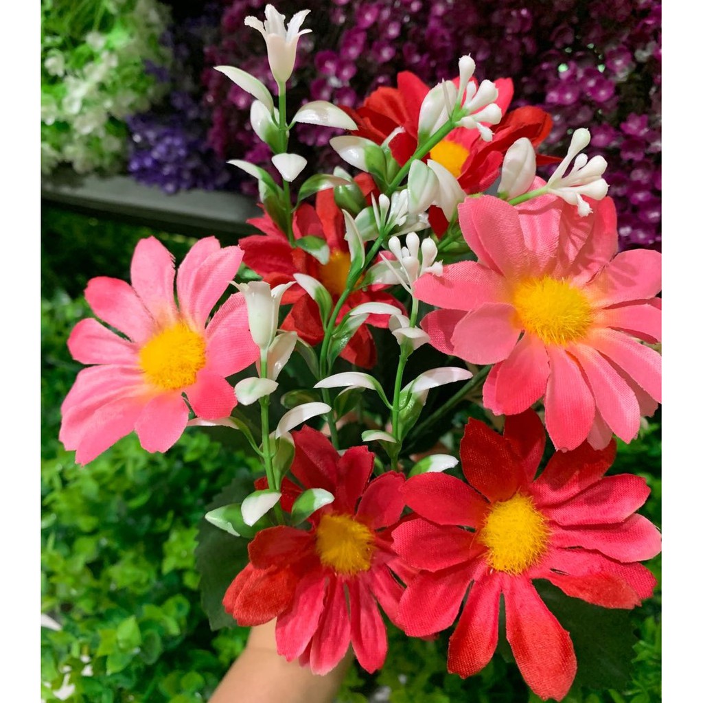 (READY STOCK) Hiasan Bunga Palsu Hiasan Rumah Bunga Ros Lily Artificial ...