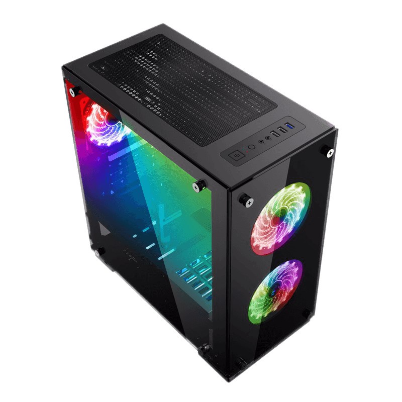E-Super H605-TA Transparent Gaming Casing without Fan - Casing PC ...