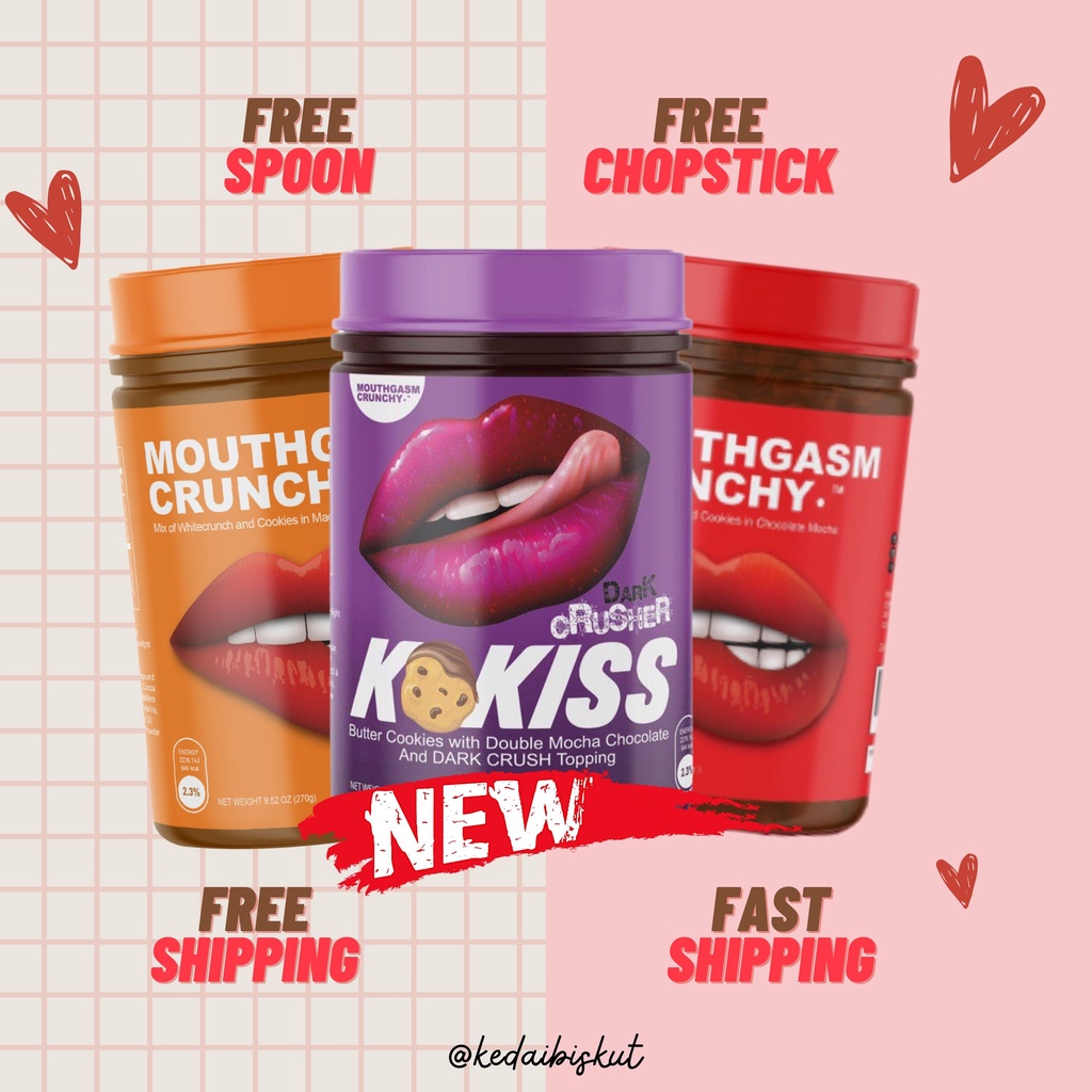 (READY STOCK) Mouthgasm Crunchy Mocha, Macchiato & Kokiss | Shopee Malaysia
