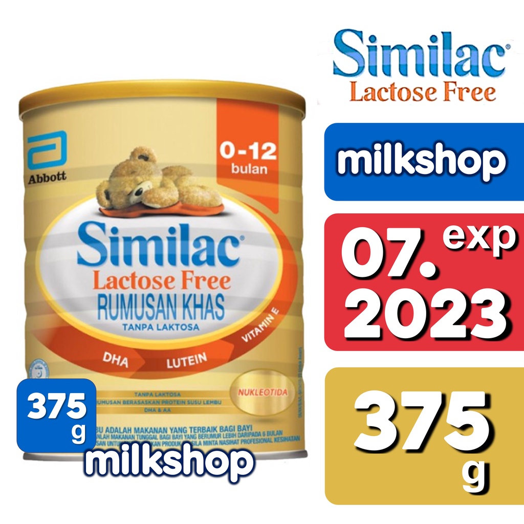 Similac Gold Lactose Free (LF) 375g Abbott Tanpa Laktosa 8427030006949 ...