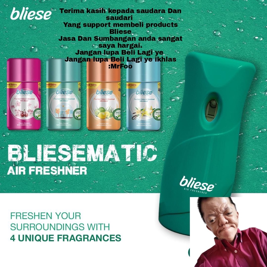 ( READY STOCK) Bliese matic automatic spray refill Fairy Breezy ...